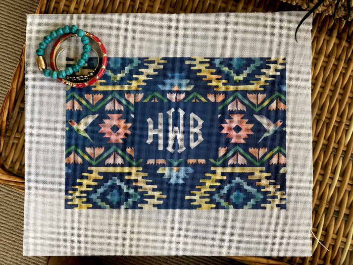 Clutch - Monogram Navajo – Moore Stitching